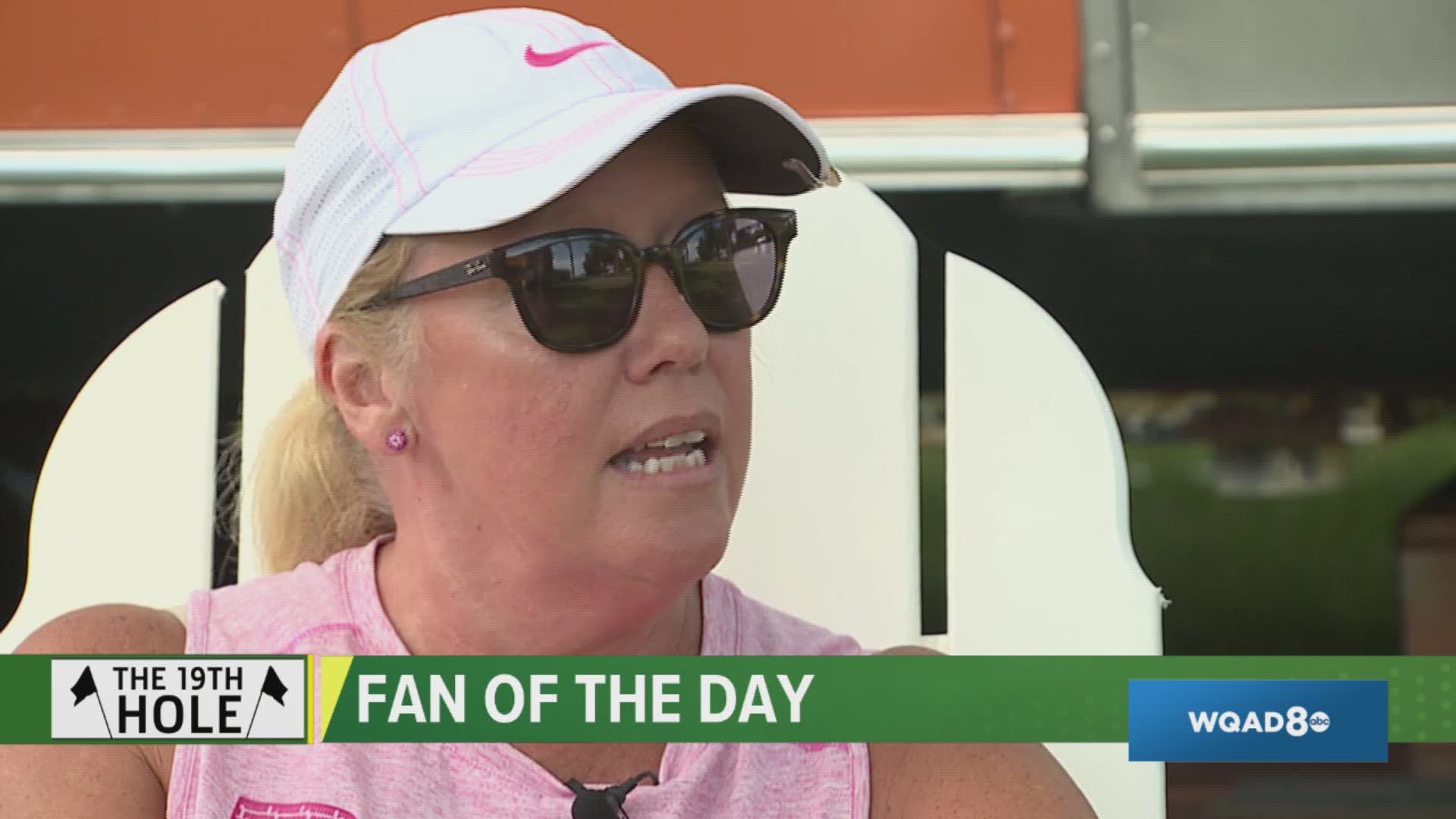 Moline's Laura Carson is Thursday's 'Fan of the Day' | wqad.com