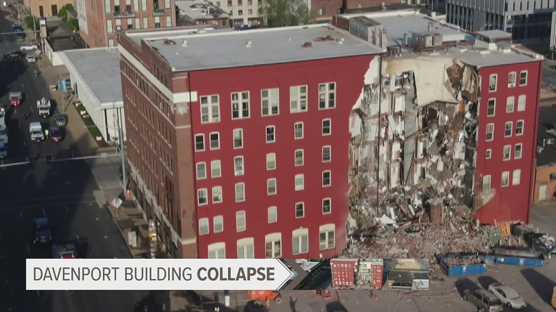 It's been two weeks since the partial building collapse in Davenport ...