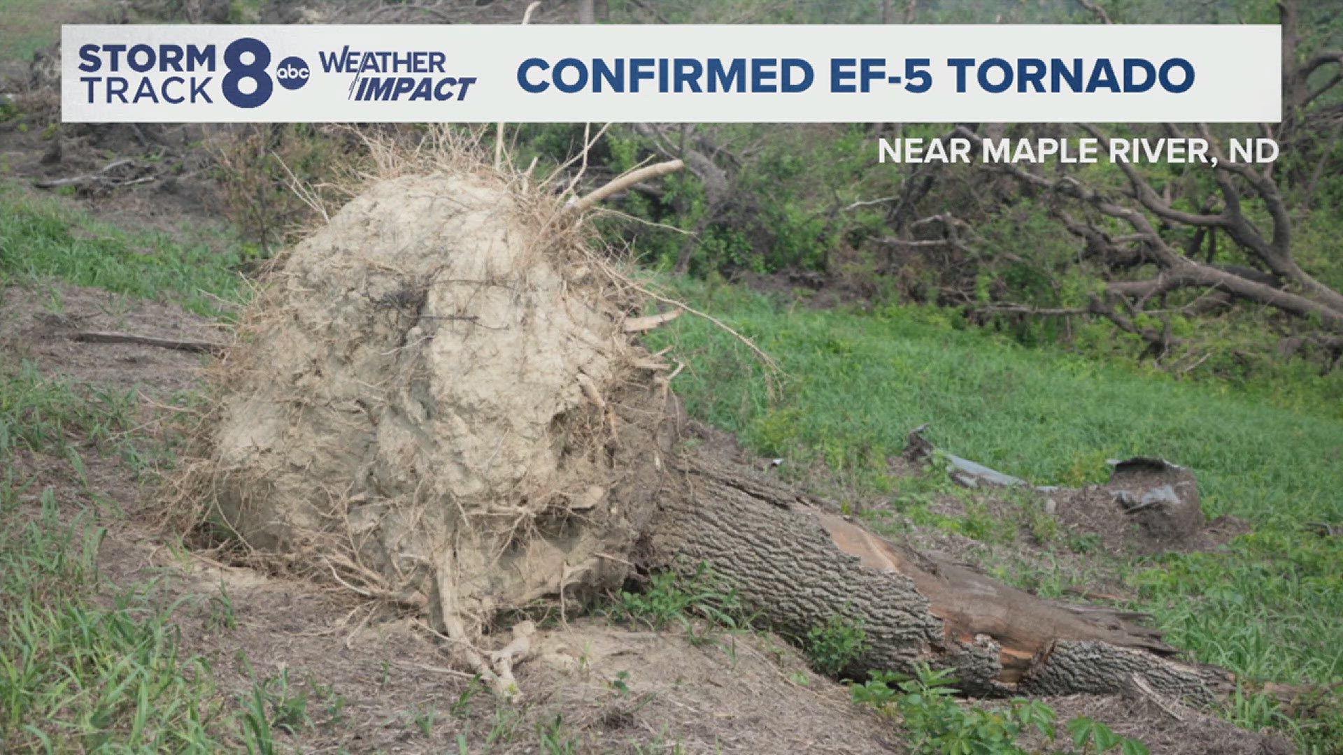 First EF-5 tornado in the US since 2013 recorded in North Dakota | wqad.com