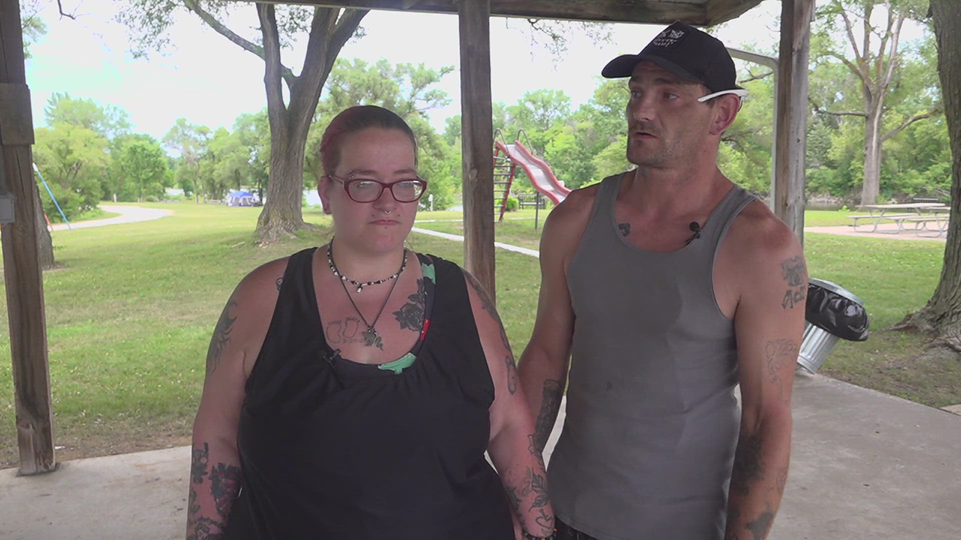 Moline man runs to help after truck crashed into Milan pond | wqad.com