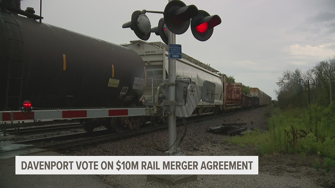 Leaders discuss railroad merger impact on Davenport | wqad.com