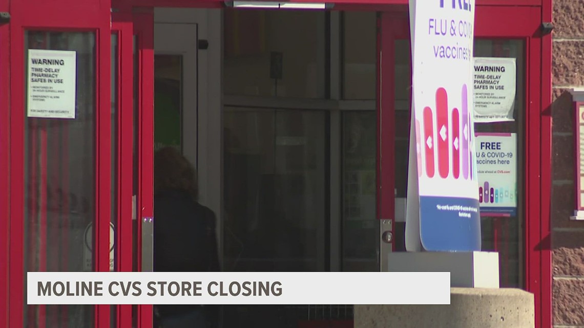 Moline CVS to close at the end of November | wqad.com
