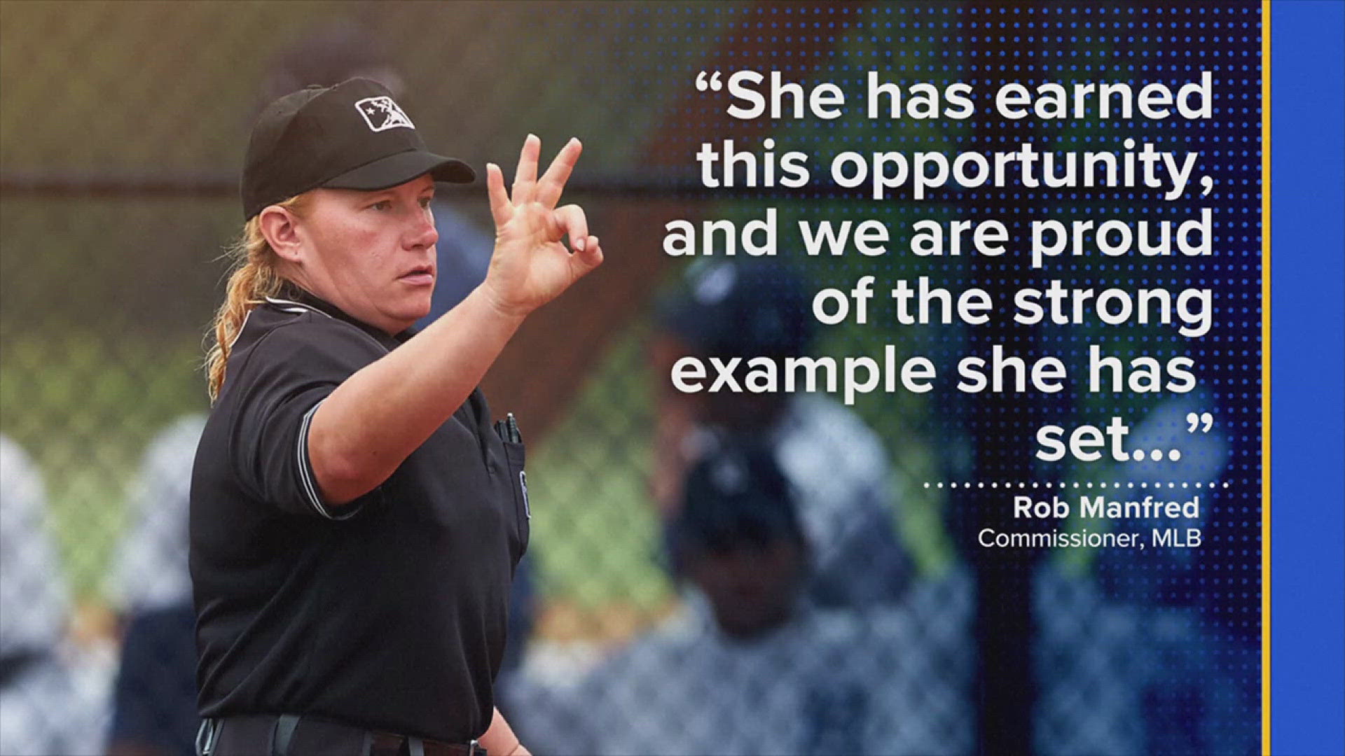 Jen Pawol makes history by becoming MLB's first female umpire | wqad.com