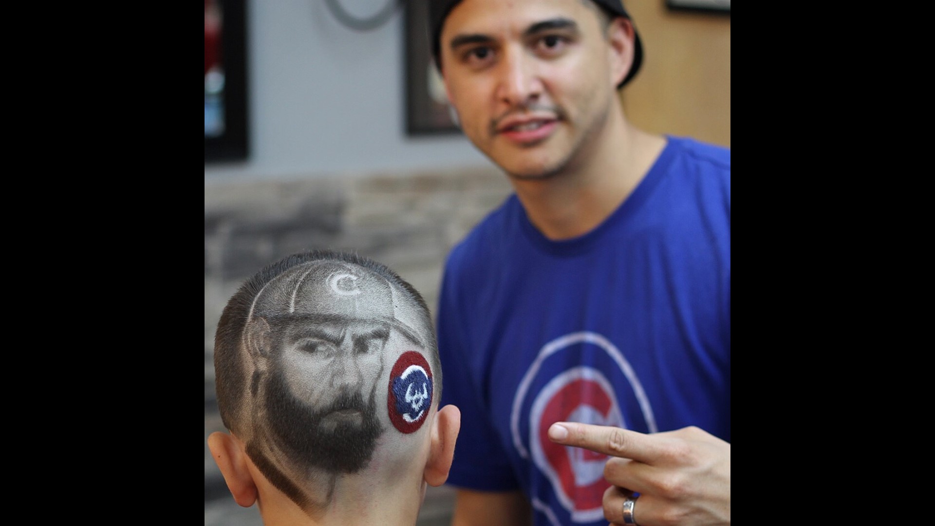 QC barber shaves amazing likeness of Cubs pitcher’s face into client’s ...