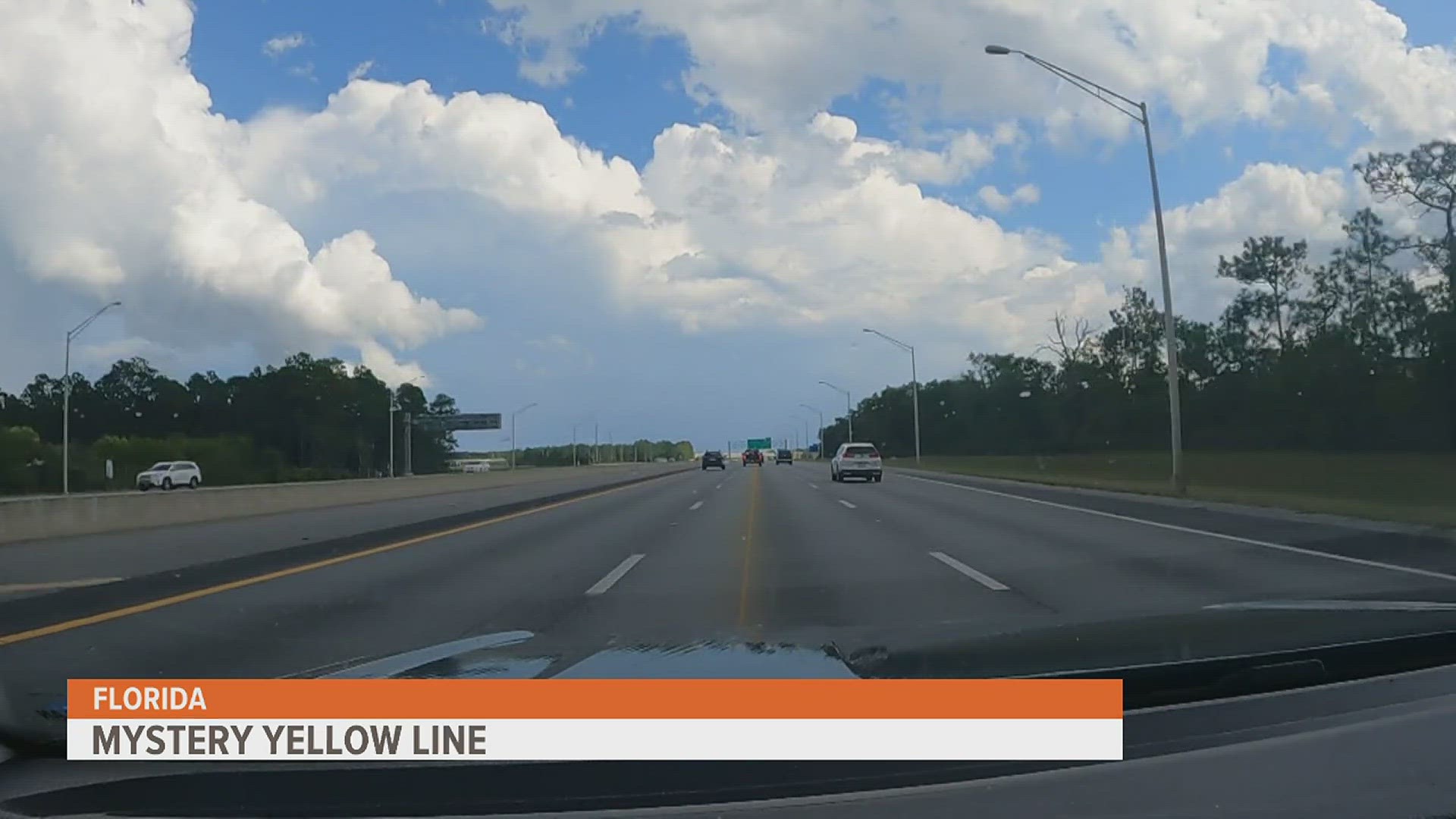 Florida drivers advised to ignore one yellow line on busy highway ...