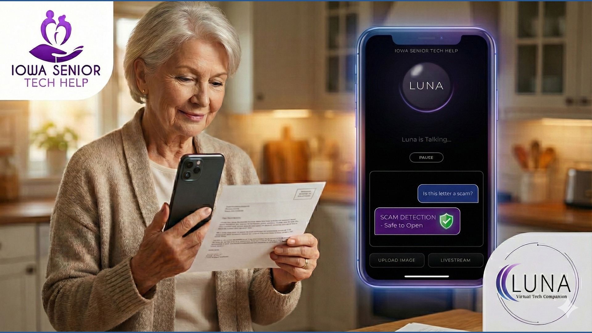 Meet LUNA, a new AI program designed to help seniors navigate tech ...