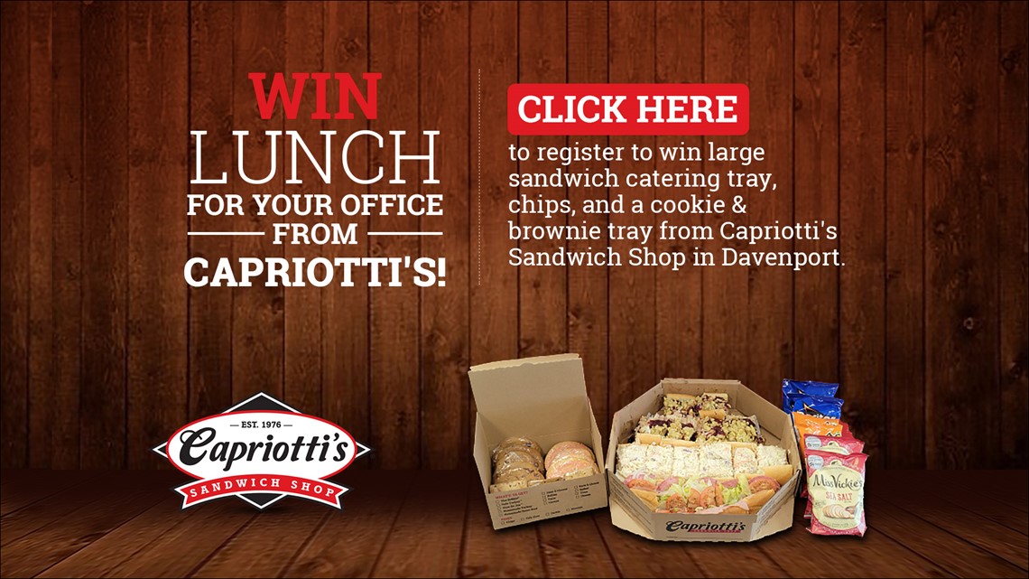 Win Lunch for Your Office Sweepstakes Official Rules | wqad.com