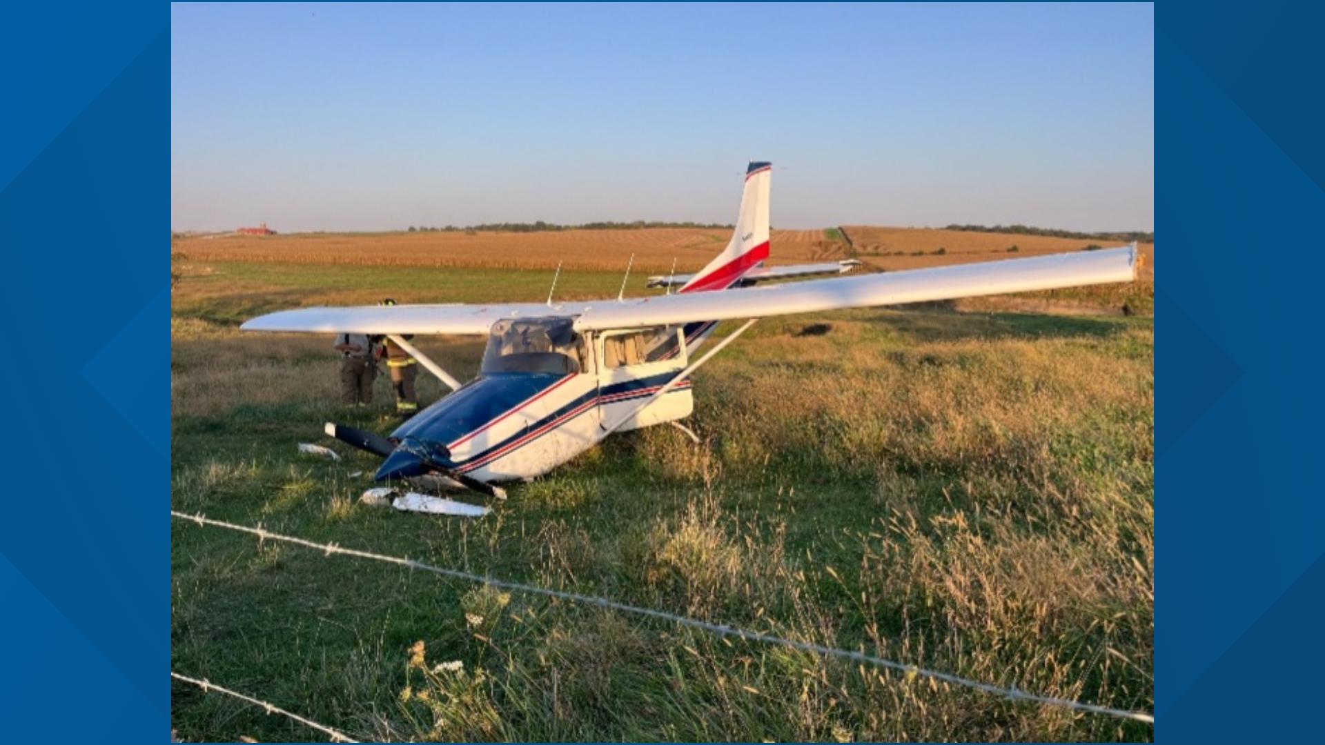 Pilot safe after emergency landing in Jackson County | wqad.com