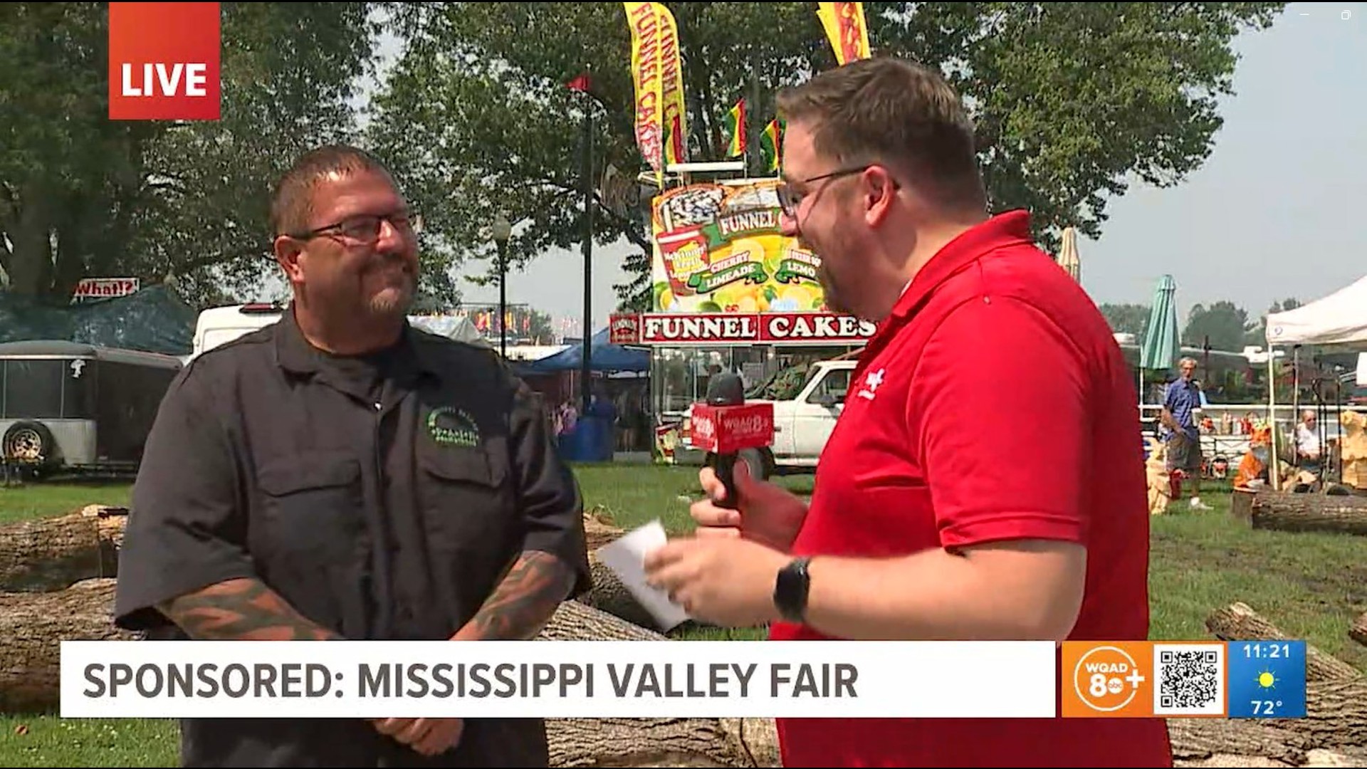 Weather on the Road - 7/31/25 - Mississippi Valley Fair 2025 | wqad.com