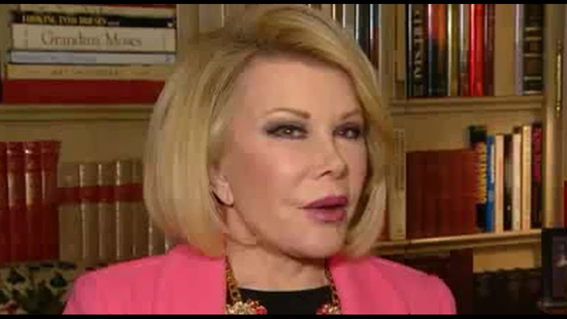 Joan Rivers’ daughter: ‘Fingers crossed’ on comedian’s recovery | wqad.com