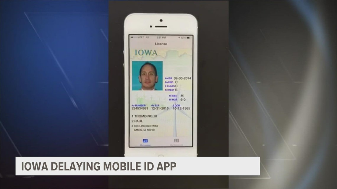 Iowans will have to wait just a while longer for mobile ID app | wqad.com