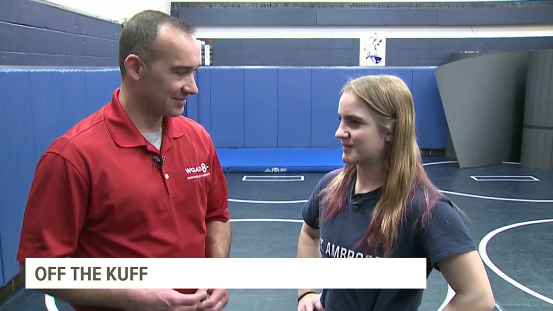 PV Wrestling state champion Abigal Meyrer goes Off the Kuff with Kory | wqad.com