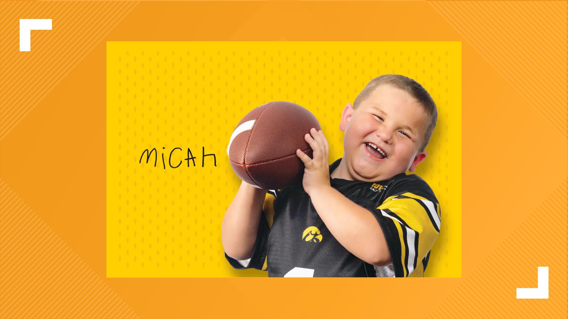 Wapello’s Harper Atkinson named Iowa Football Kid Captain for Nov. 8 ...