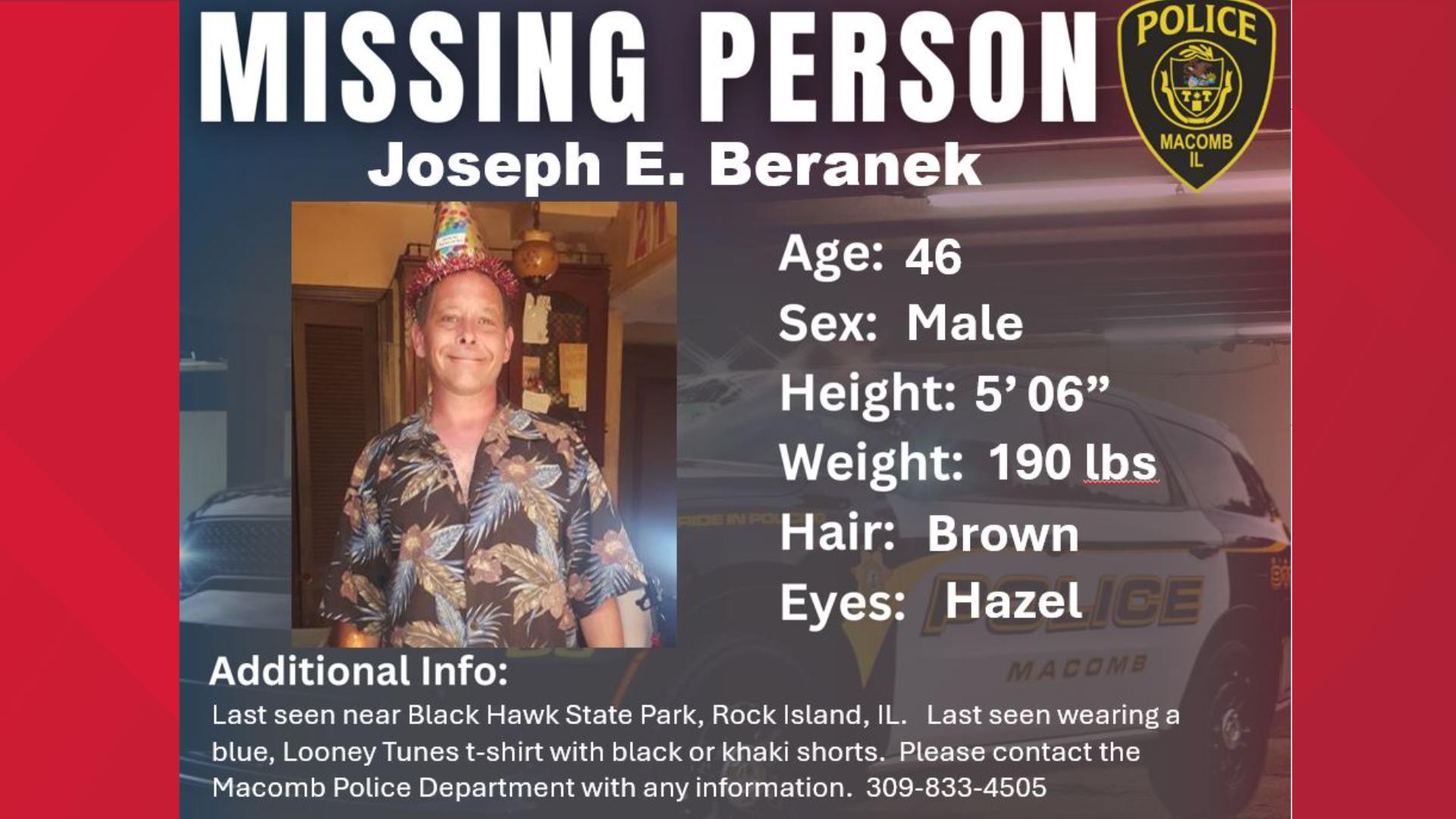 Missing man's car found at Black Hawk park in Rock Island | wqad.com
