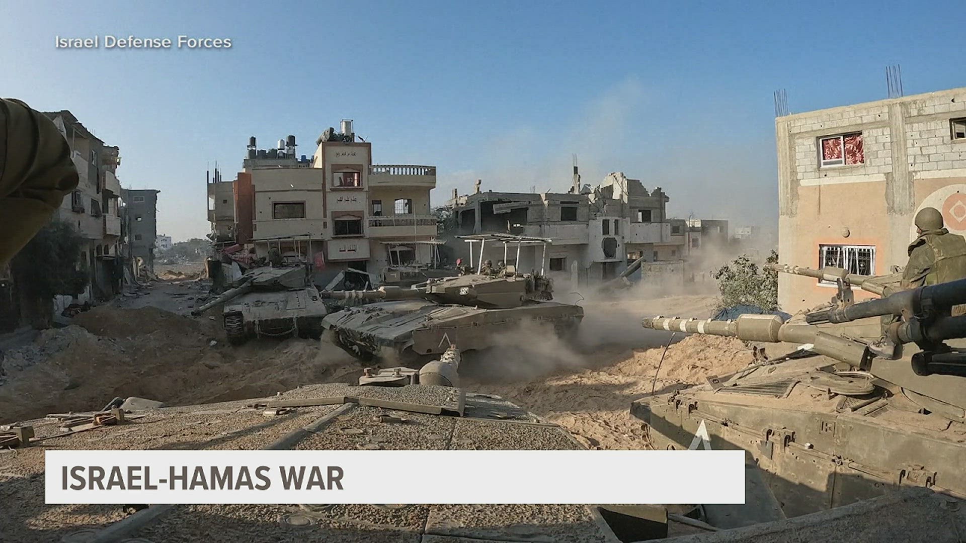 Israel-Hamas War continues as Israeli soldiers push further into Gaza ...