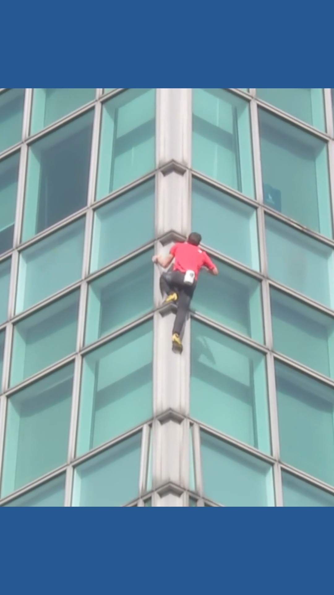 Man climbs 101-story building without safety gear | wqad.com