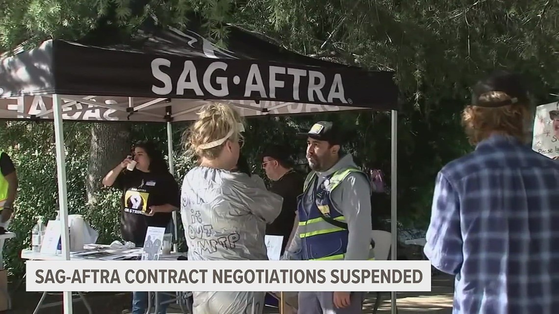 SAG-AFTRA leaders suspend contract negotiations with producers | wqad.com