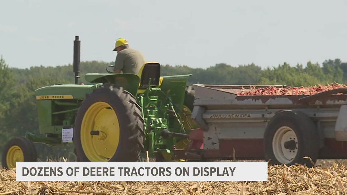 Dozens of antique tractors on display at Working Farm Show in Geneseo ...