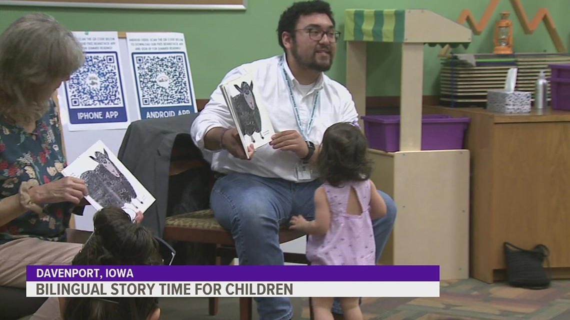 Davenport library offering bilingual story time | wqad.com