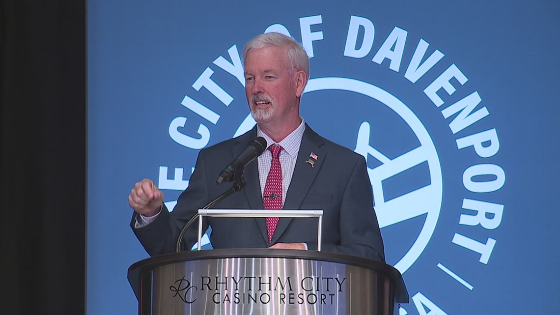 Davenport Mayor Mike Matson delivers 2025 State of the City address ...