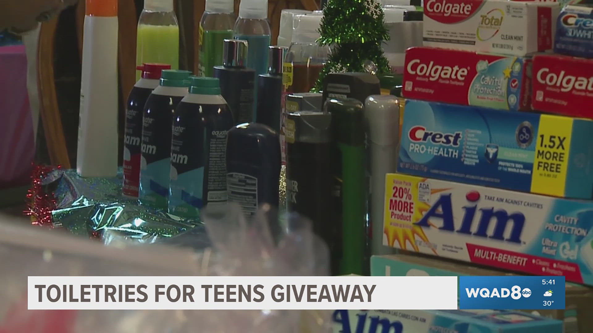 Toiletries for Teens Giveaway | wqad.com