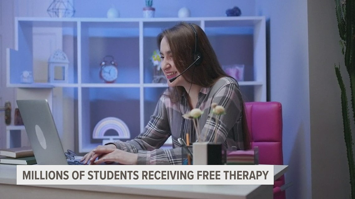 Students across US eligible for free virtual therapy sessions | wqad.com