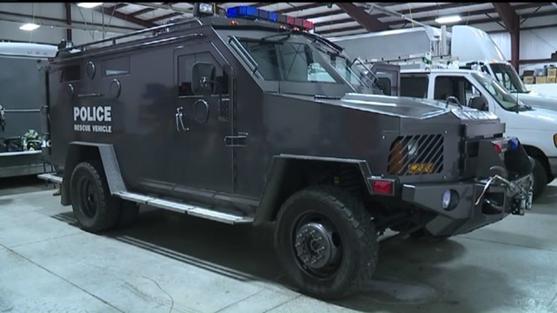 Local law enforcement say armored police vehicles can save lives | wqad.com