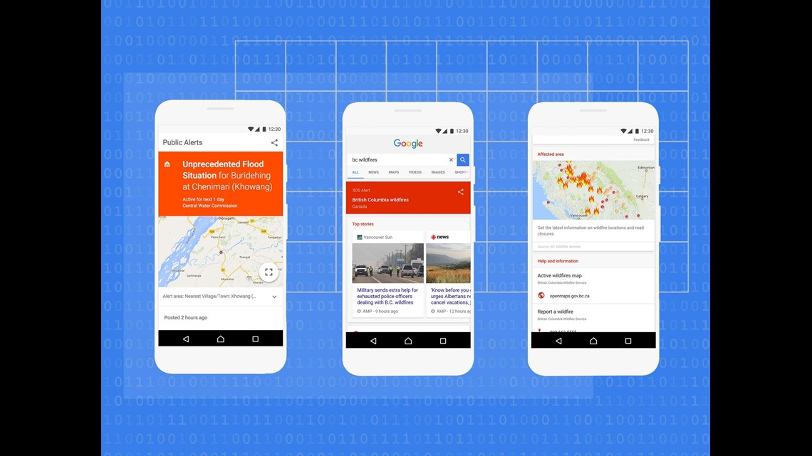 Google unveils SOS Alerts to help during a crisis | wqad.com