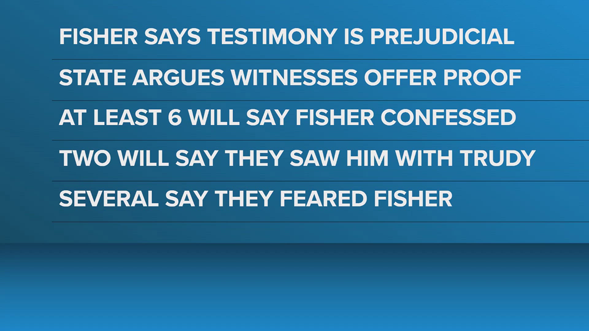 State defends planned witnesses in murder trial of Trudy Appleby's ...