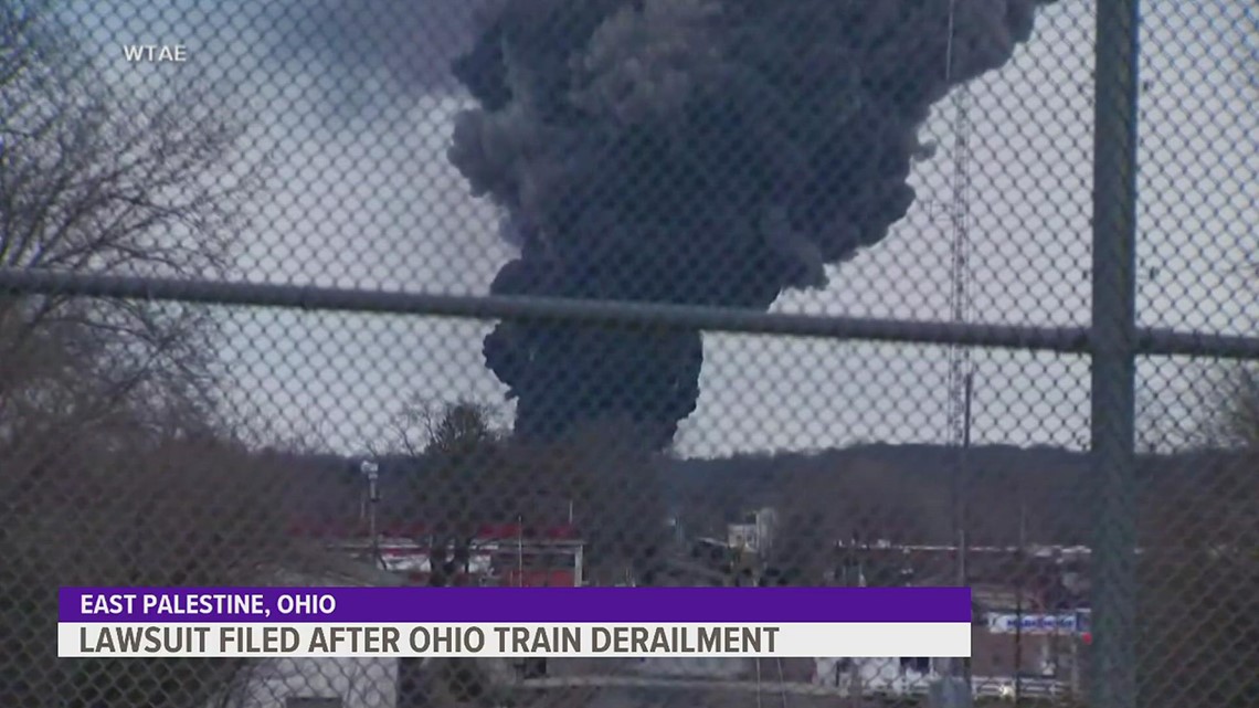 Ohio train derailment: Lawsuit filed against Norfolk Southern Railway ...