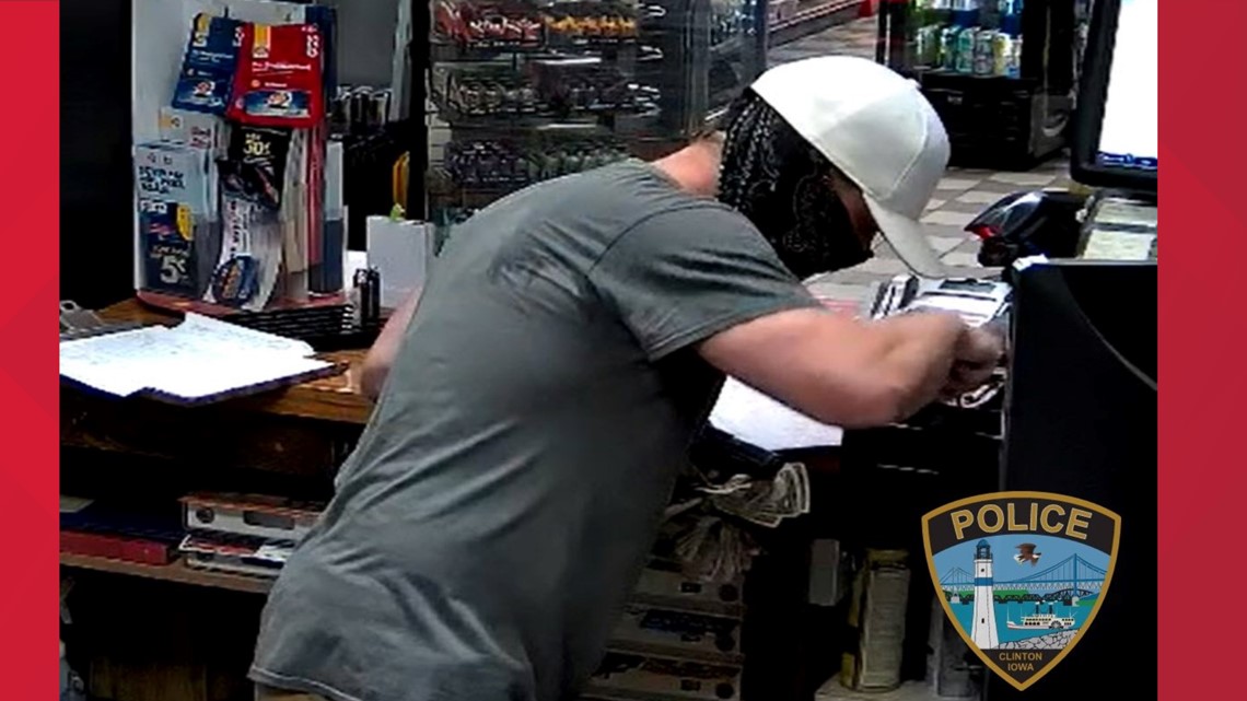 Clinton police are looking for Shell Express robbery suspect | wqad.com