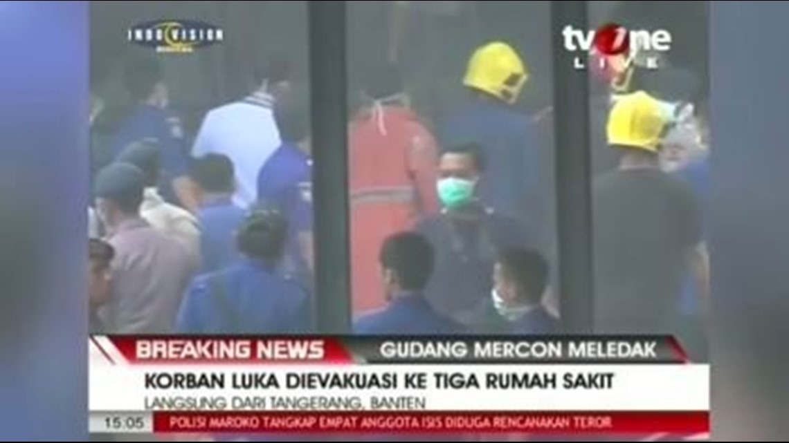 At least 26 killed in Indonesia fireworks factory explosion | wqad.com