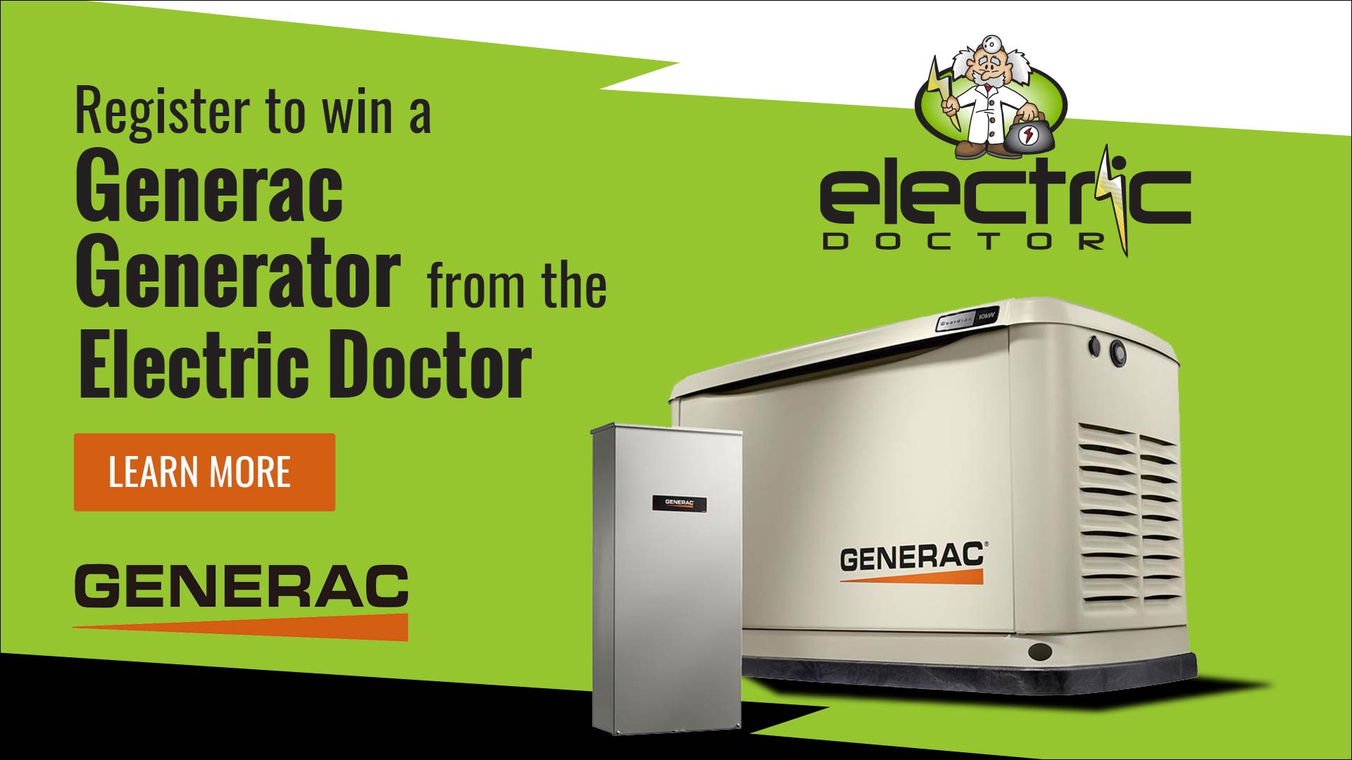 Register to win a Generac generator from the Electric Doctor | wqad.com