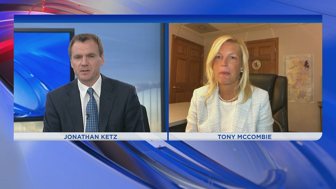 Illinois State House Rep. Tony McCombie talks about new mask mandate ...