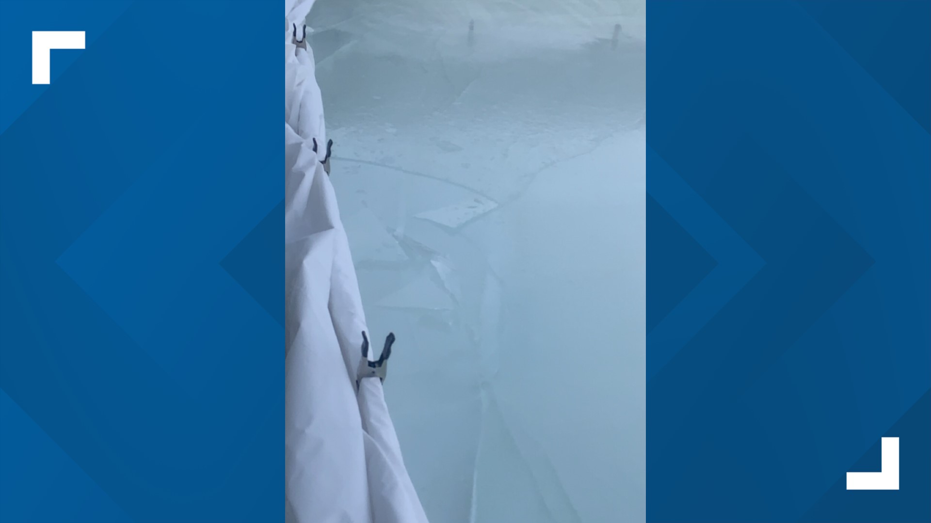 Clinton outdoor skating rink open after ice was damaged | wqad.com