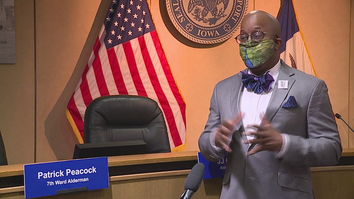 Davenport Alderman Patrick Peacock stepping down | wqad.com