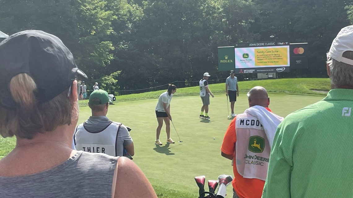 How did Caitlin Clark do at the John Deere Classic Pro-Am? | wqad.com