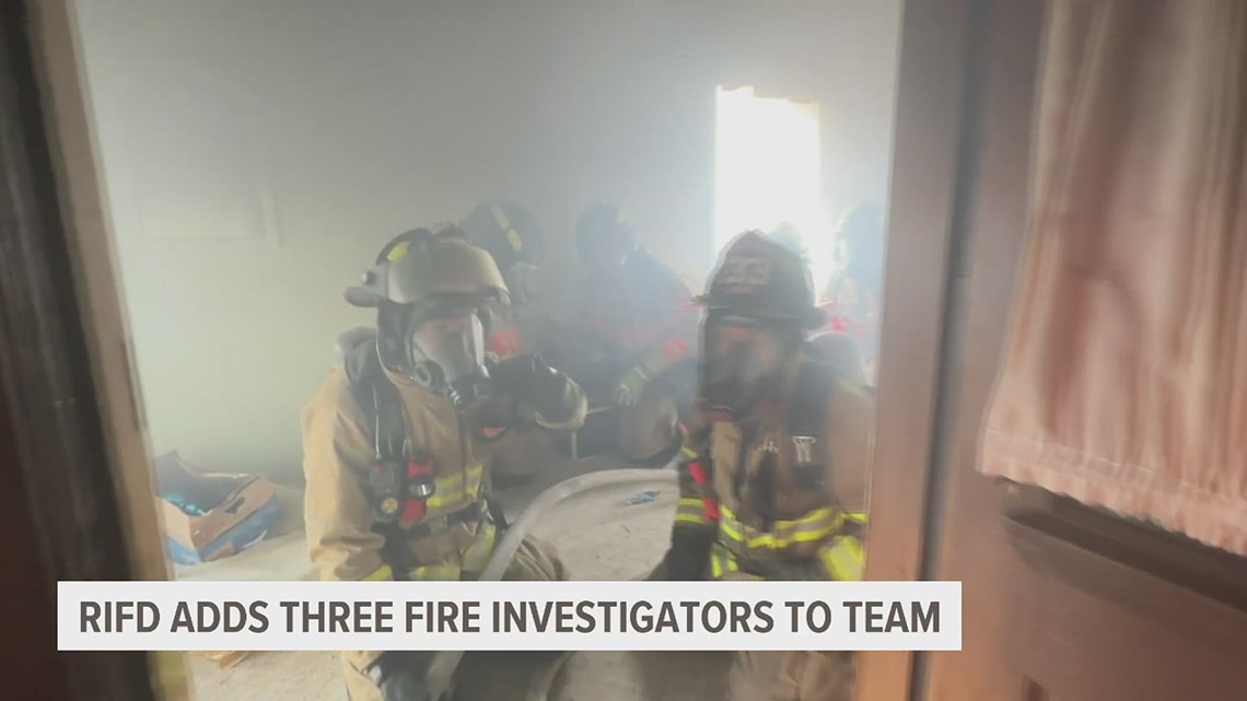Rock Island Fire Dept. adds 3 new fire investigators | wqad.com
