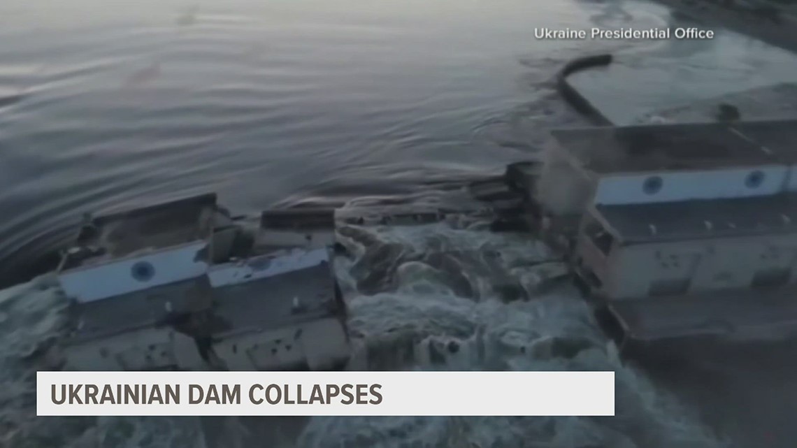 Ukraine dam collapses | wqad.com