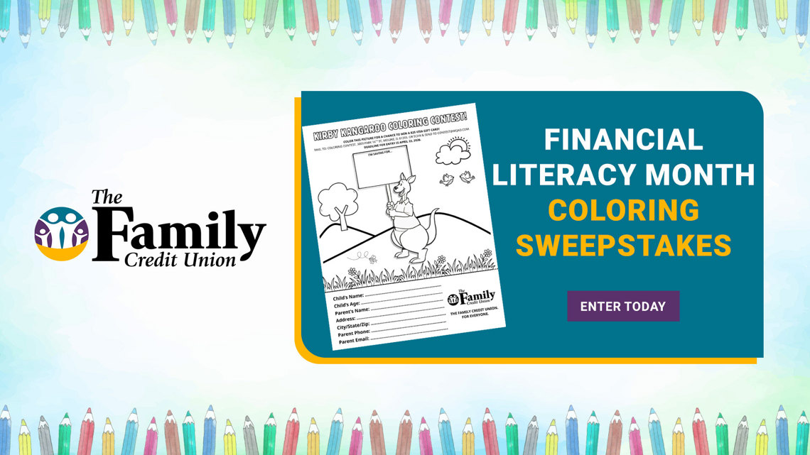 Kids invited to join financial literacy coloring contest for a chance ...