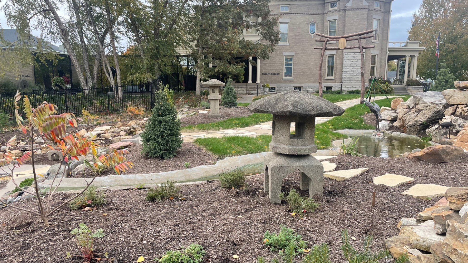 Muscatine Art Center's Japanese garden restored | wqad.com