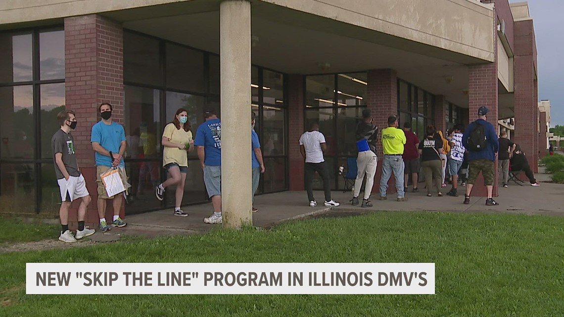 New "Skip the Line" program launches in Illinois DMVs | wqad.com