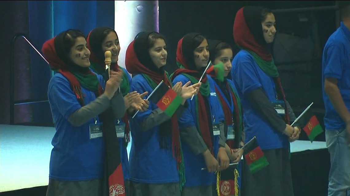 How an all-female robotics team from Afghanistan ended up competing in ...