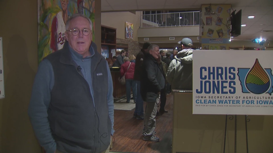 Democrat Chris Jones kicks off campaign for Iowa Secretary of ...