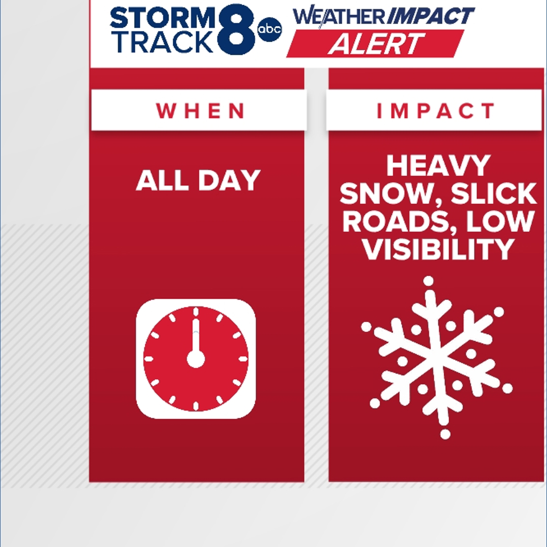 Weather Impact Alert: Winter storm warning covers entire Quad Cities ...