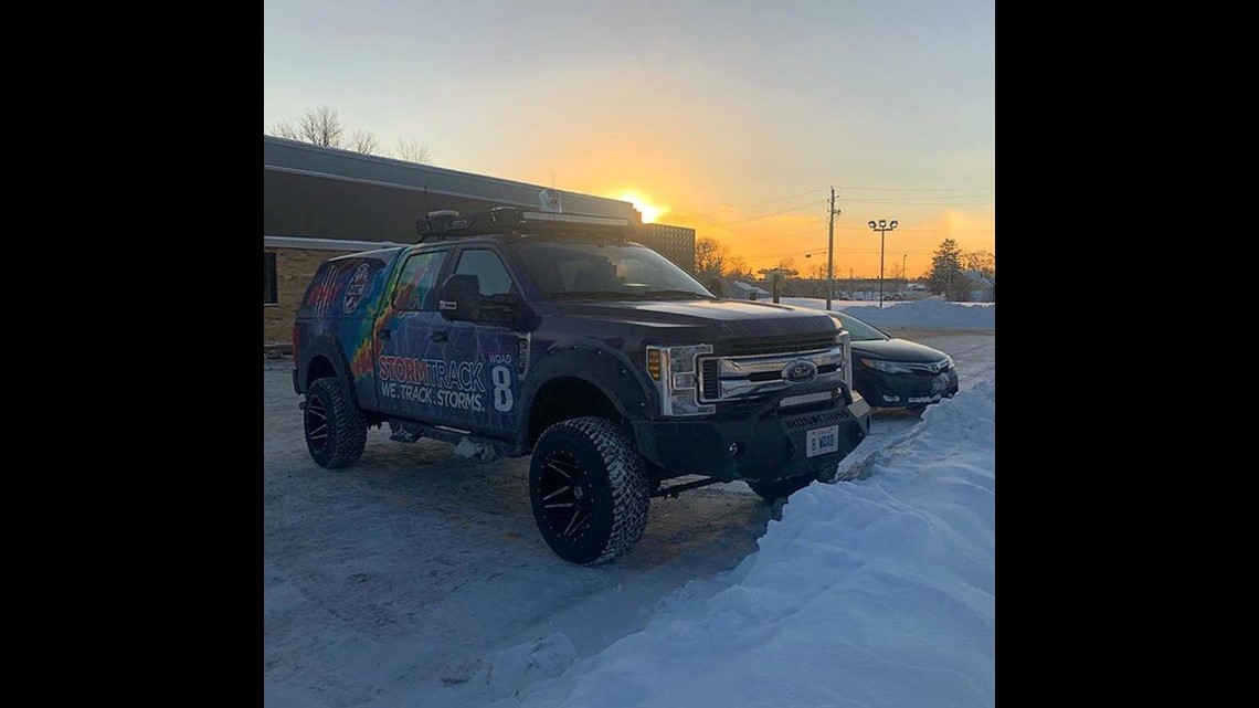 We’re tracking the road conditions in our all-weather truck ‘The Beast ...