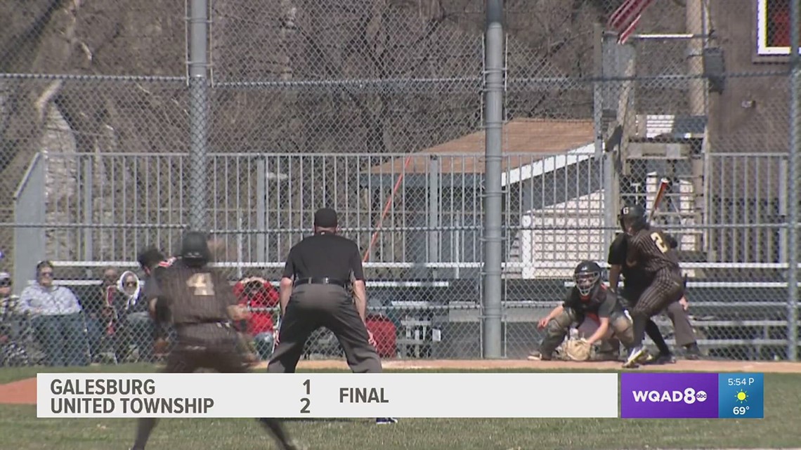 United Township and Galesburg split double header | wqad.com