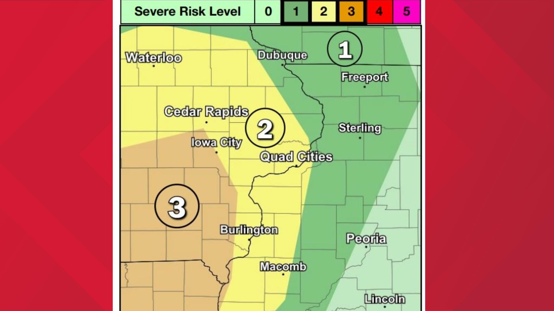 Storms moving through Quad Cities region Tuesday | wqad.com