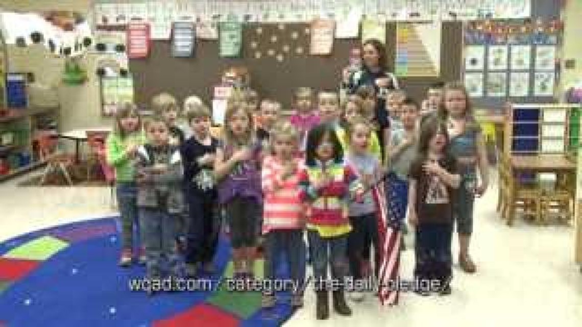 The Pledge from Mrs. Wilkerson’s class at Apollo Elementary School ...
