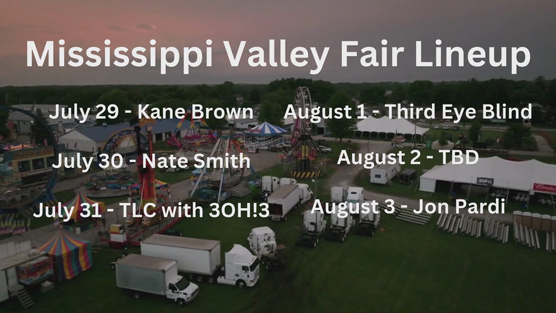 Mississippi Valley Fair performers announced | wqad.com